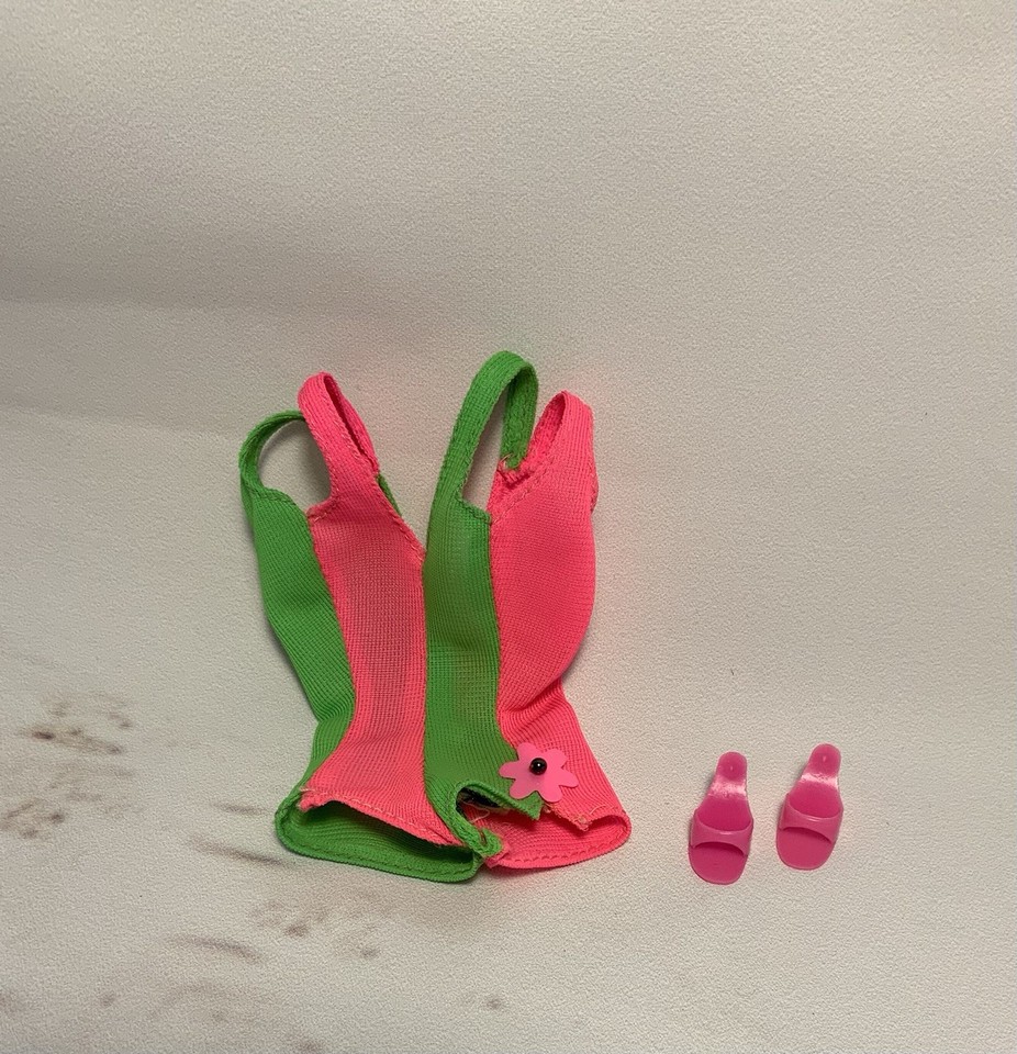 Vintage Barbie Standard Barbie #1190 Blonde OSS 1969 Japan SL Pink Skin ...