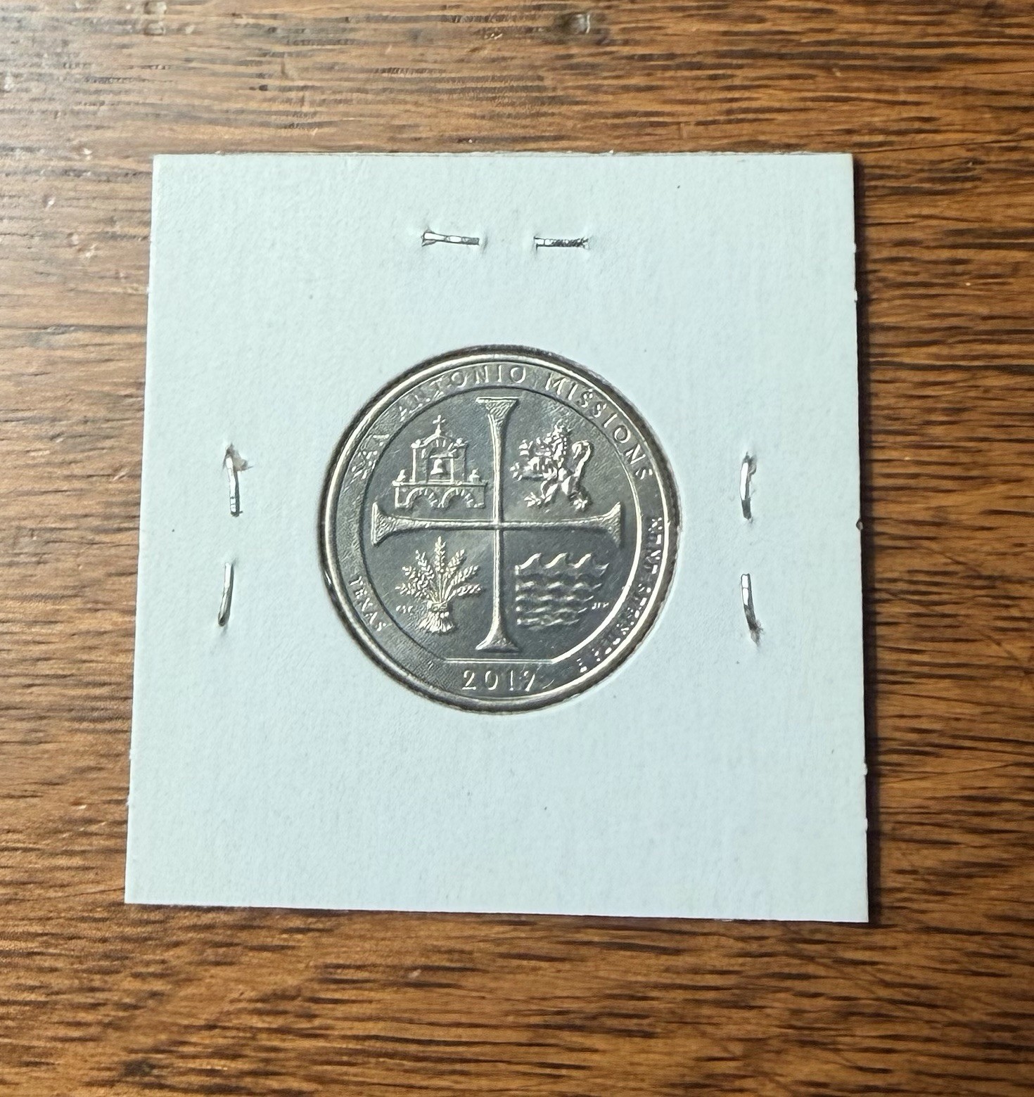 2019 W America the Beautiful Quarter San Antonio Missions Uncirculated ...