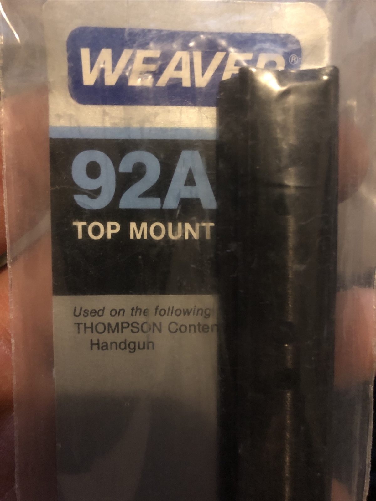 Weaver Top Mount Base 92A 48092 76683480927 | eBay