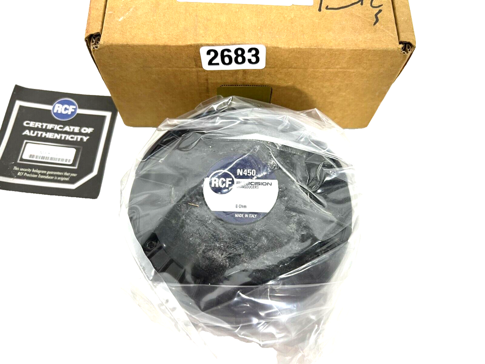 RCF N450 2" 75W Compression Driver #2683 (One) | eBay