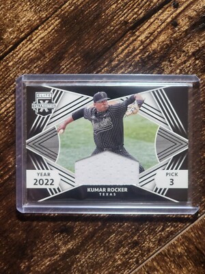 Kumar Rocker 2022 Elite Extra Edition First Round Materials Jersey ...