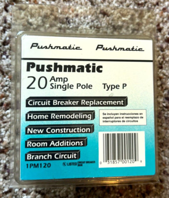 Circuit Breakers, Transformers - Pushmatic Breakers