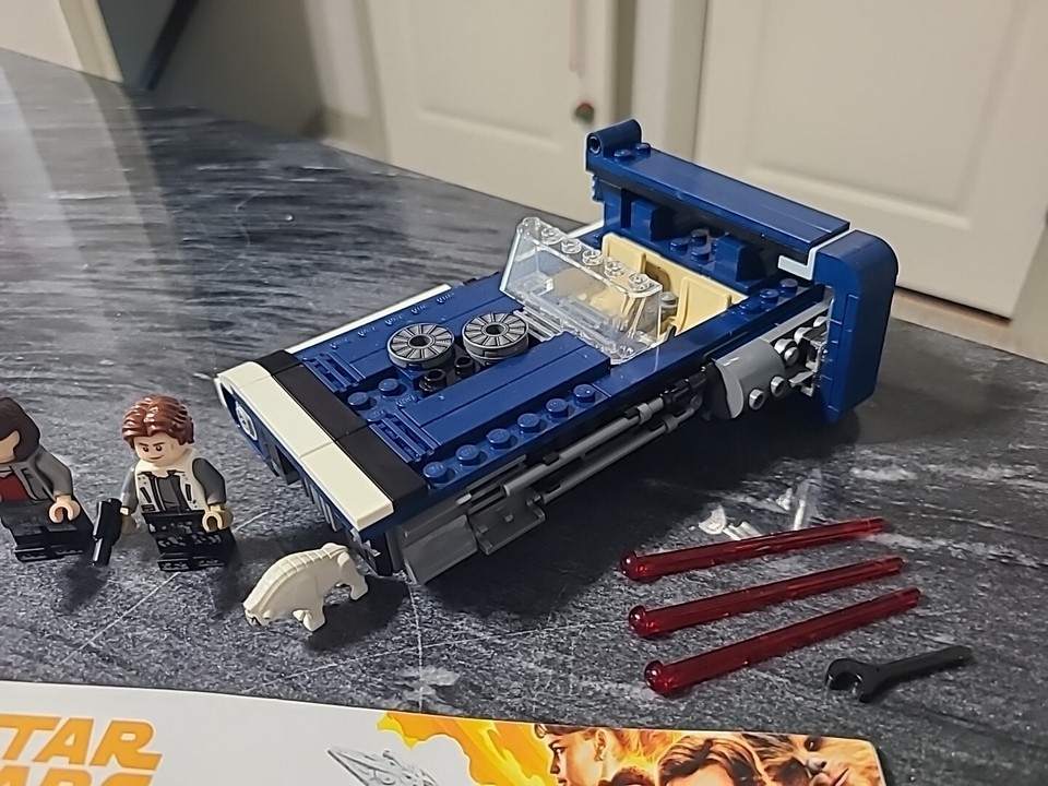 100% Complete LEGO Star Wars 75209 Han Solo's Landspeeder W ...
