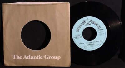 Larry Keith-What'd Ya' Wanna Do That For-Stereo/Mono DJ-Number 1 Record ...