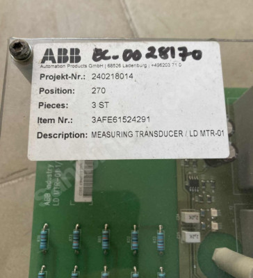 ABB LD MTR-01 USED | eBay