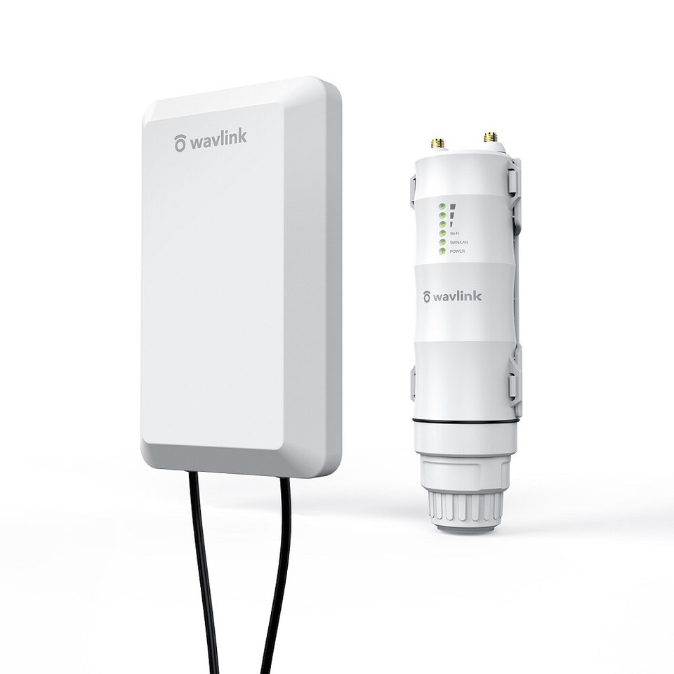 Wavlink 300Mbps Long Range Outdoor AP/Repeater Wireless CPE Kit for PtP ...