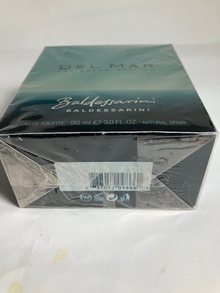 Baldessarini DEL MAR (Caribbean Edition) 3oz EDT Spray for Men, 100% ...