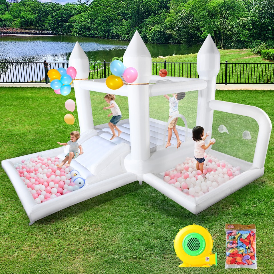 Large Commercial Bounce Castle PVC Inflatable Obstacle Bounce House ...