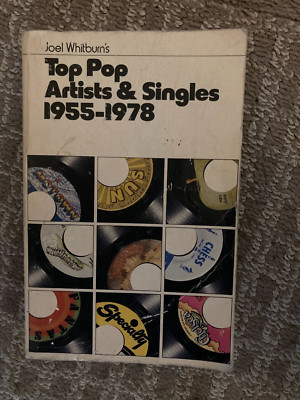 Joel Whitburn's Top Pop Artists & Singles, 1955-1978 softcover | eBay
