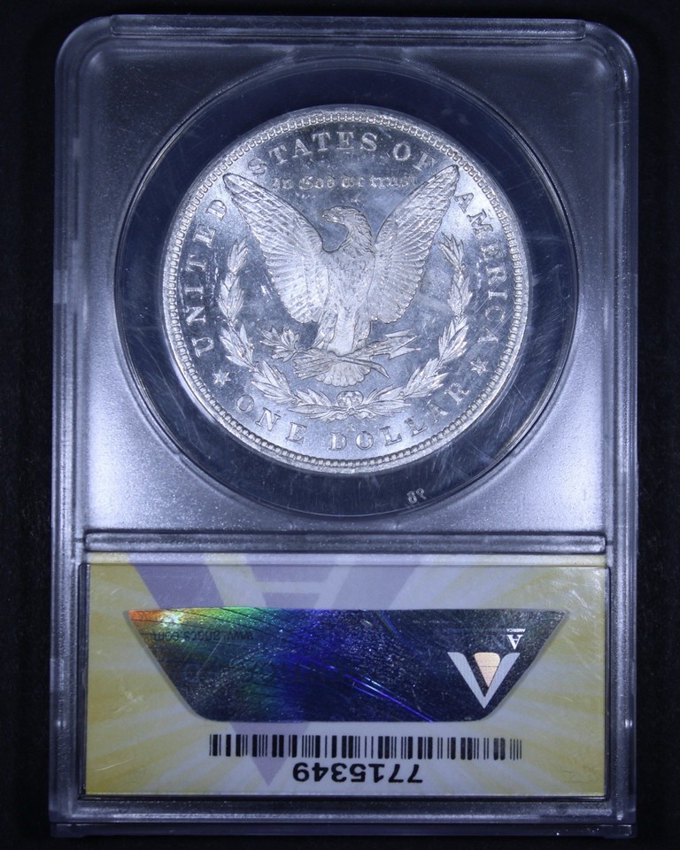 1880-S Morgan Silver Dollar - $1 ANACS MS62 DMPL - Cameo DMPL | eBay