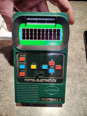 Football Mattel (1977) Retro Handheld Games