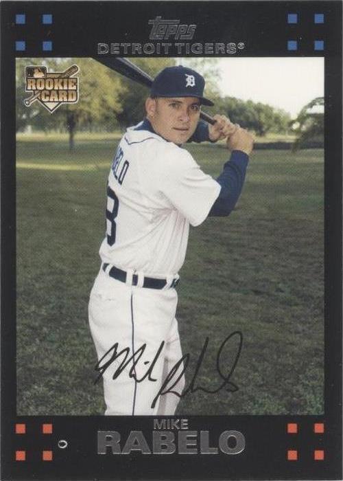 2007 Topps - Mike Rabelo #636 Red Back (RC) for sale online | eBay