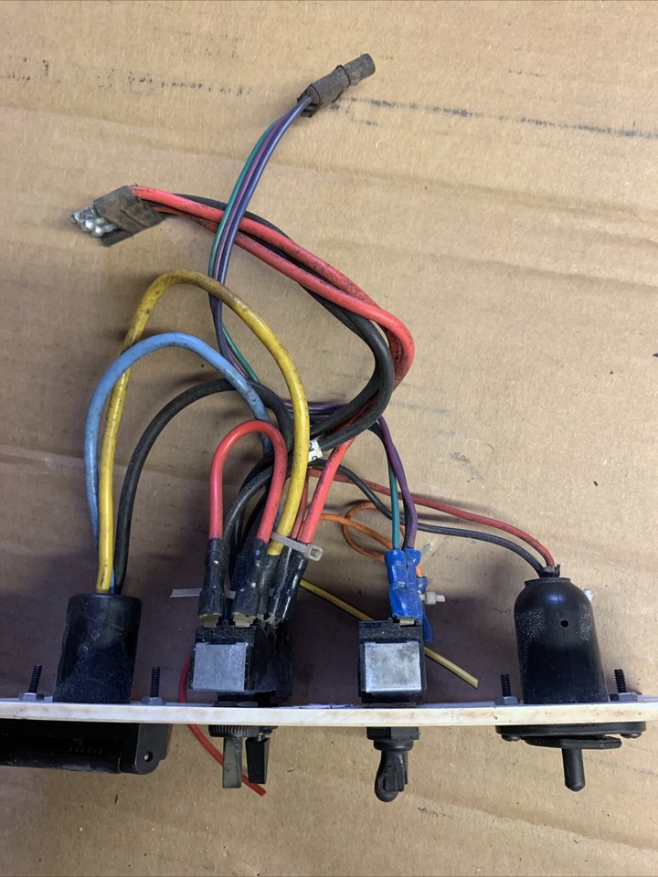 Bass Boat Front Flush Mount Switch Trolling Motor Control Panel | eBay