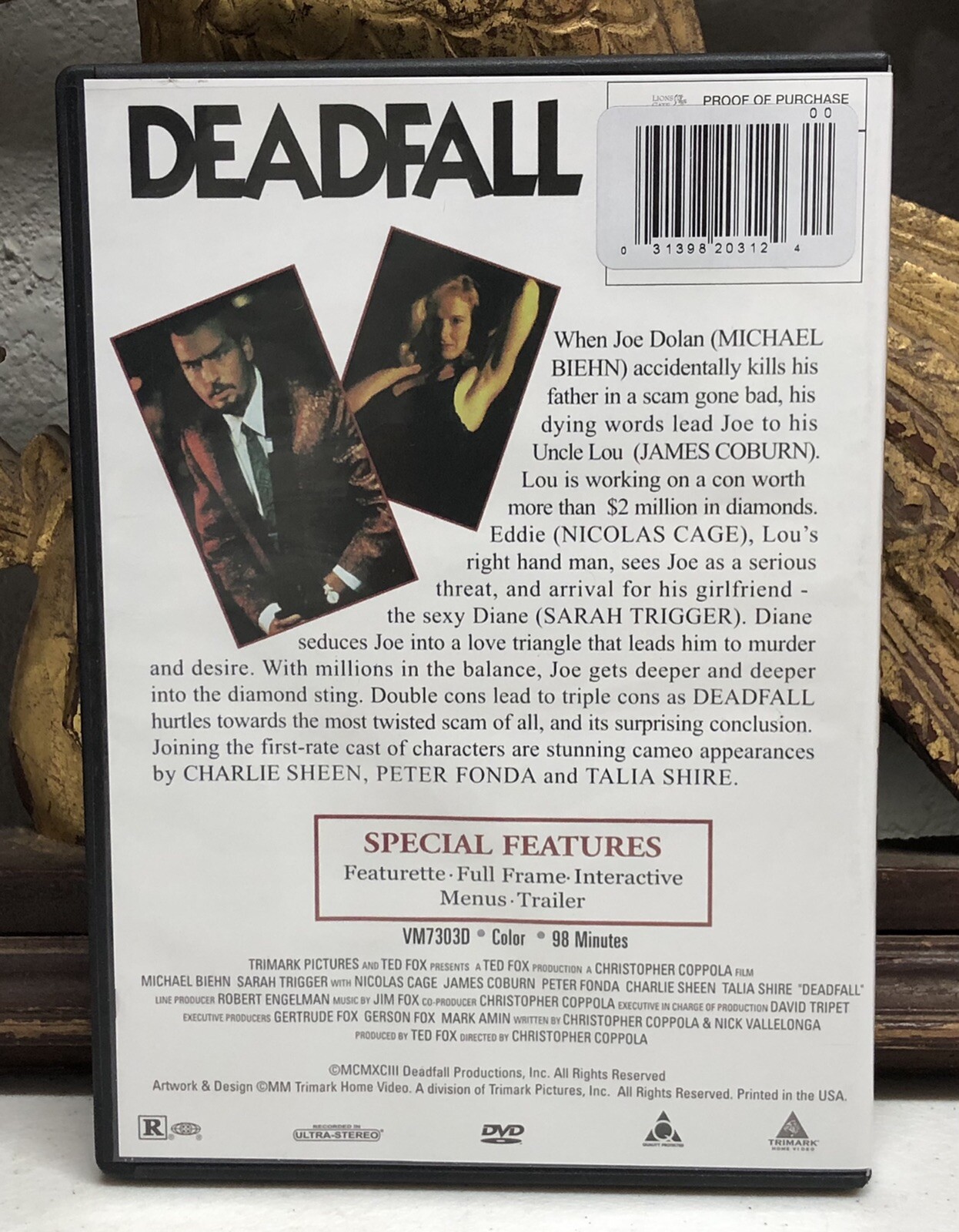 Deadfall (DVD, 1993) 31398203124 | eBay