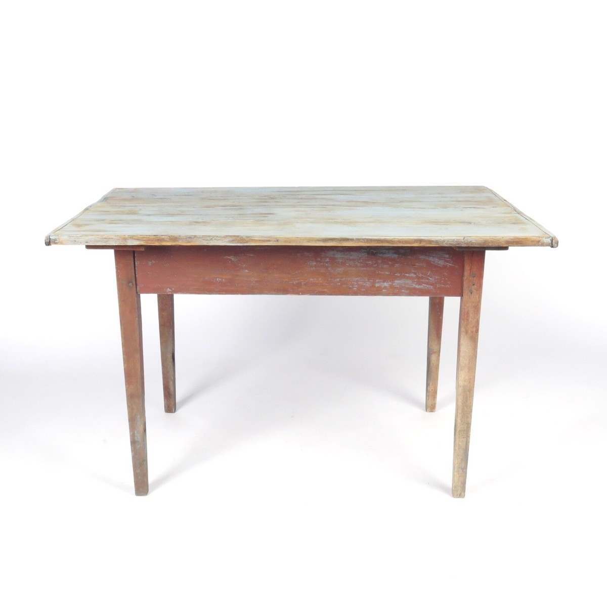 Large Primitive Farm Table Handmade Reclaimed Pine Farmhouse Table