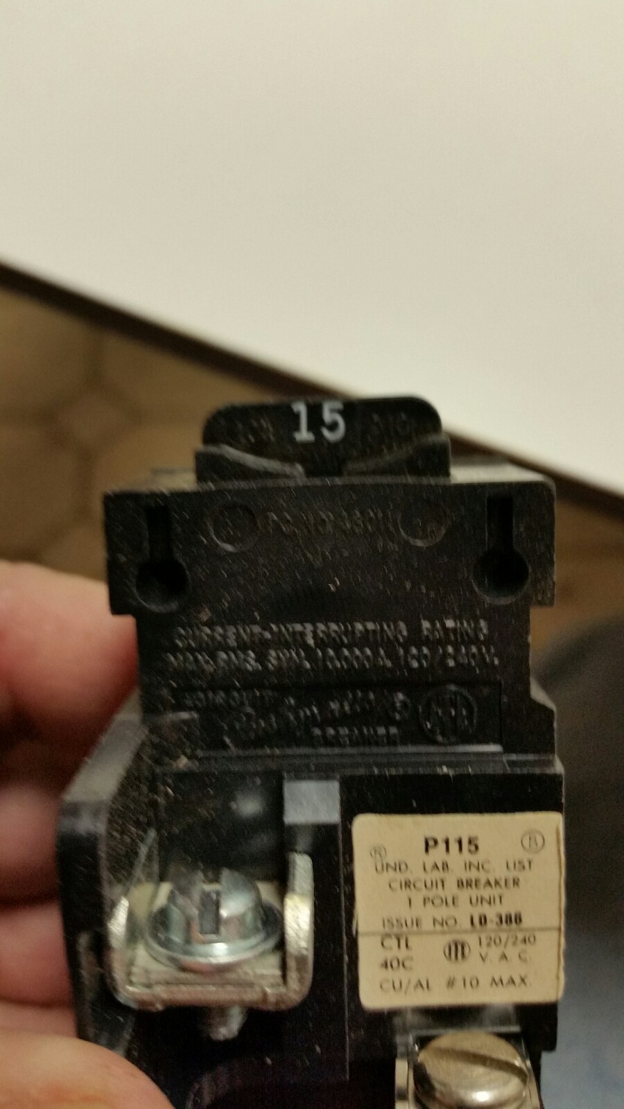 Large quantity P115 PUSHMATIC BREAKER new single pole 15 amp brkr | eBay