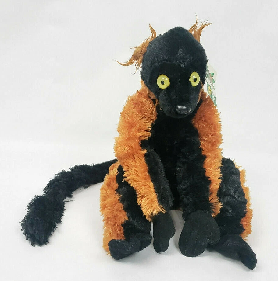 Red Ruffed Lemur Stuffed Animal