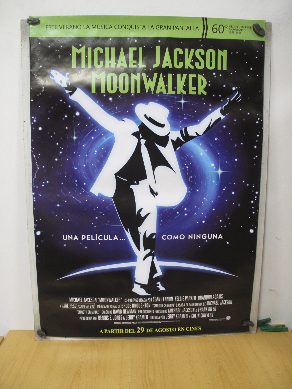 MOONWALKER MICHAEL JACKSON JERRY KRAMER COLIN CHILVERS | eBay