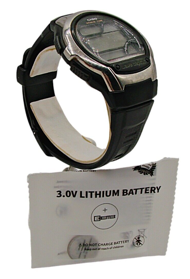 Casio Wave Ceptor Watch WV-58A World Time Alarm Chrono Water Res 50M ...