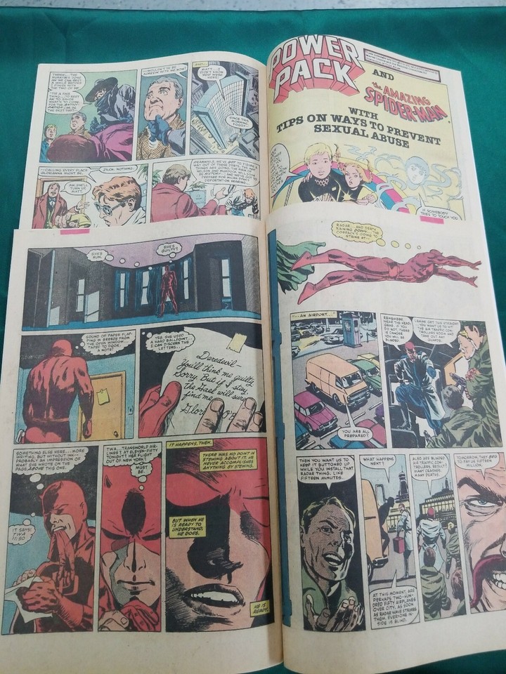 Daredevil (1964 series) #216 and #217 in VF+ Marvel comics Black Widow ...