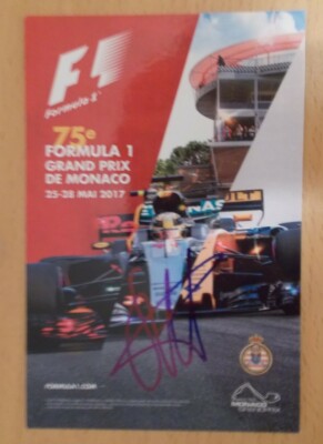 Sebastian Vettel signiert signed Autogramm Autograph Postkarte FORMEL 1 ...