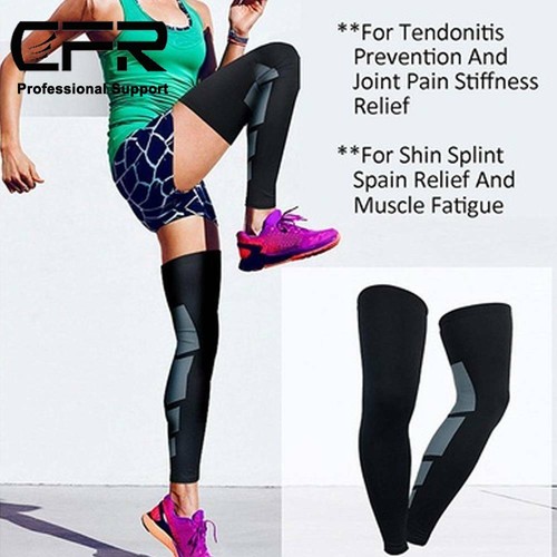 Compression Socks Knee High Support Stockings Leg Thigh Sleeve Sports ...