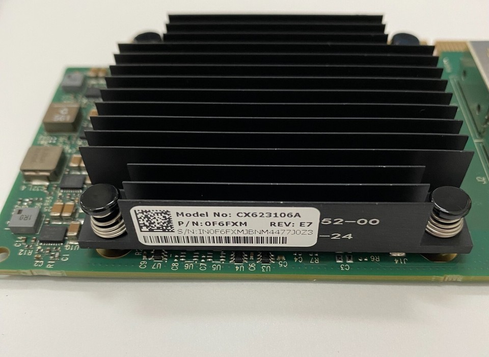 Dell Mellanox CX623106A ConnectX-6 QSFP56 Network Adapter Card F6FXM | eBay