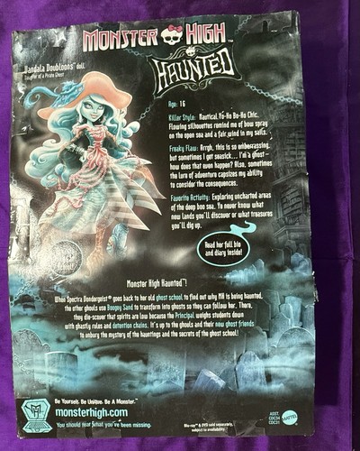 MONSTER HIGH DOLL HAUNTED VANDALA DOUBLOONS NEW IN BOX NEVER OPEN | eBay