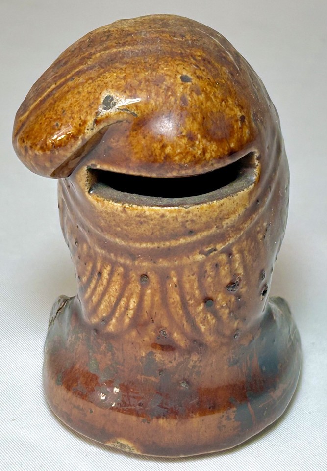 Antique 19th c. Souter Johnny Pottery Bank Treacleware Caledonian ...