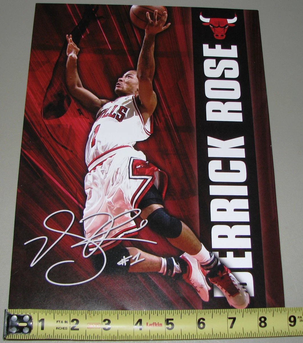 Chicago Bulls Derrick Rose Dunking