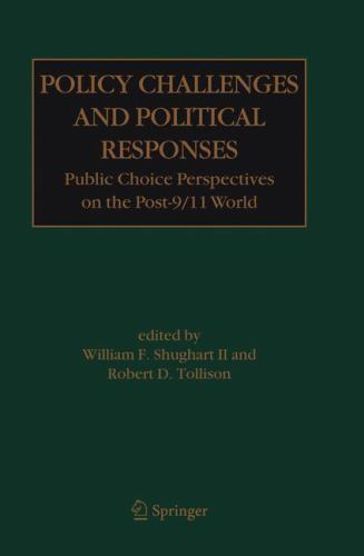 Policy Challenges and Political Responses : Public Choice Perspectives ...