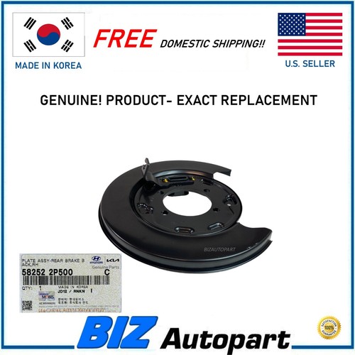 GENUINE! SPLASH SHIELD REAR BRAKE BACK RIGHT FOR HAYUNDAI KIA OE# 58252 ...