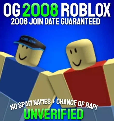 OG ROBLOX ACCOUNT 2008 CHEAP 681326198307 | eBay UK