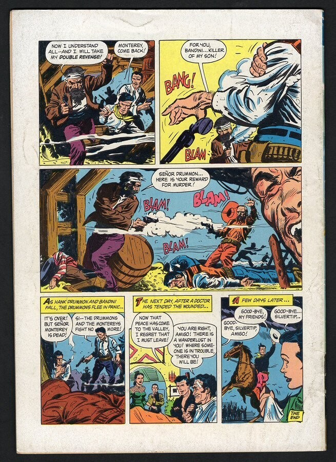 1953 #1 (491) MAX BRAND'S SILVERTIP-- DELL COMIC BOOK...VG/FINE | eBay