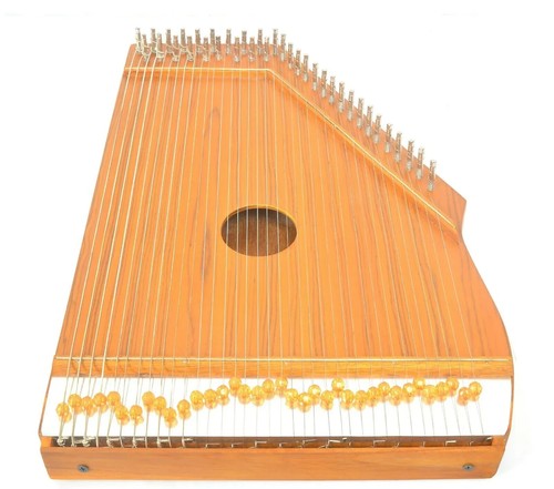 INDIAN MUSICAL INSTRUMENT SWARMANDAL 36 STRINGS WITH TUNING SPANNER | eBay