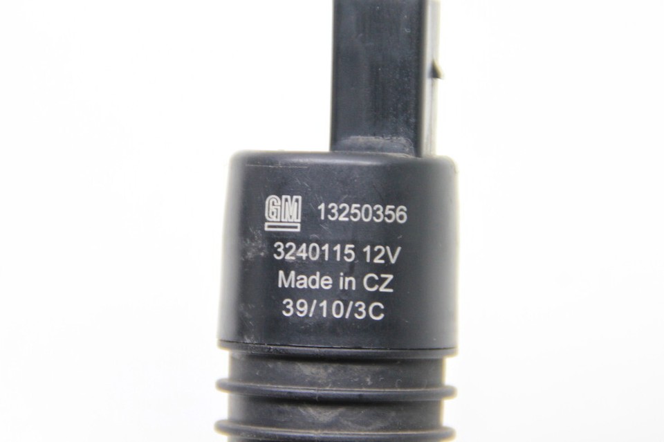 VAUXHALL OPEL INSIGNIA 2010 13250356 WINDSHIELD WINDSCREEN WASHER PUMP ...