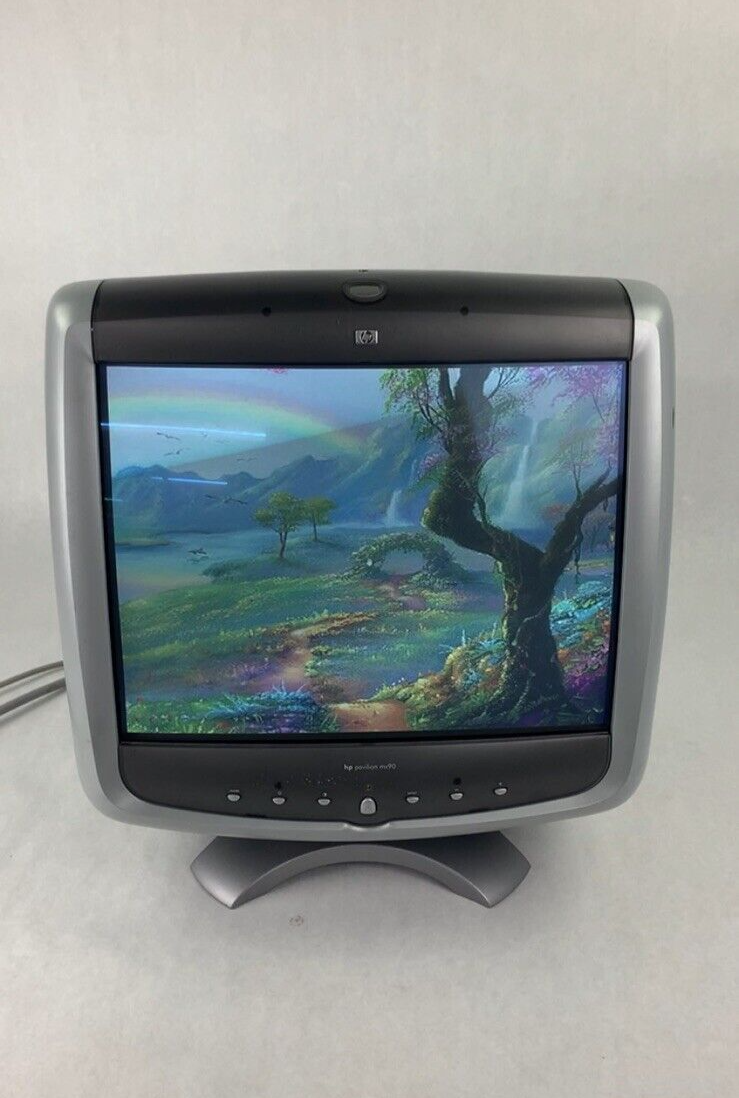 HP Pavilion MX90 18" CRT VGA Computer Monitor Retro Gaming Tested | eBay