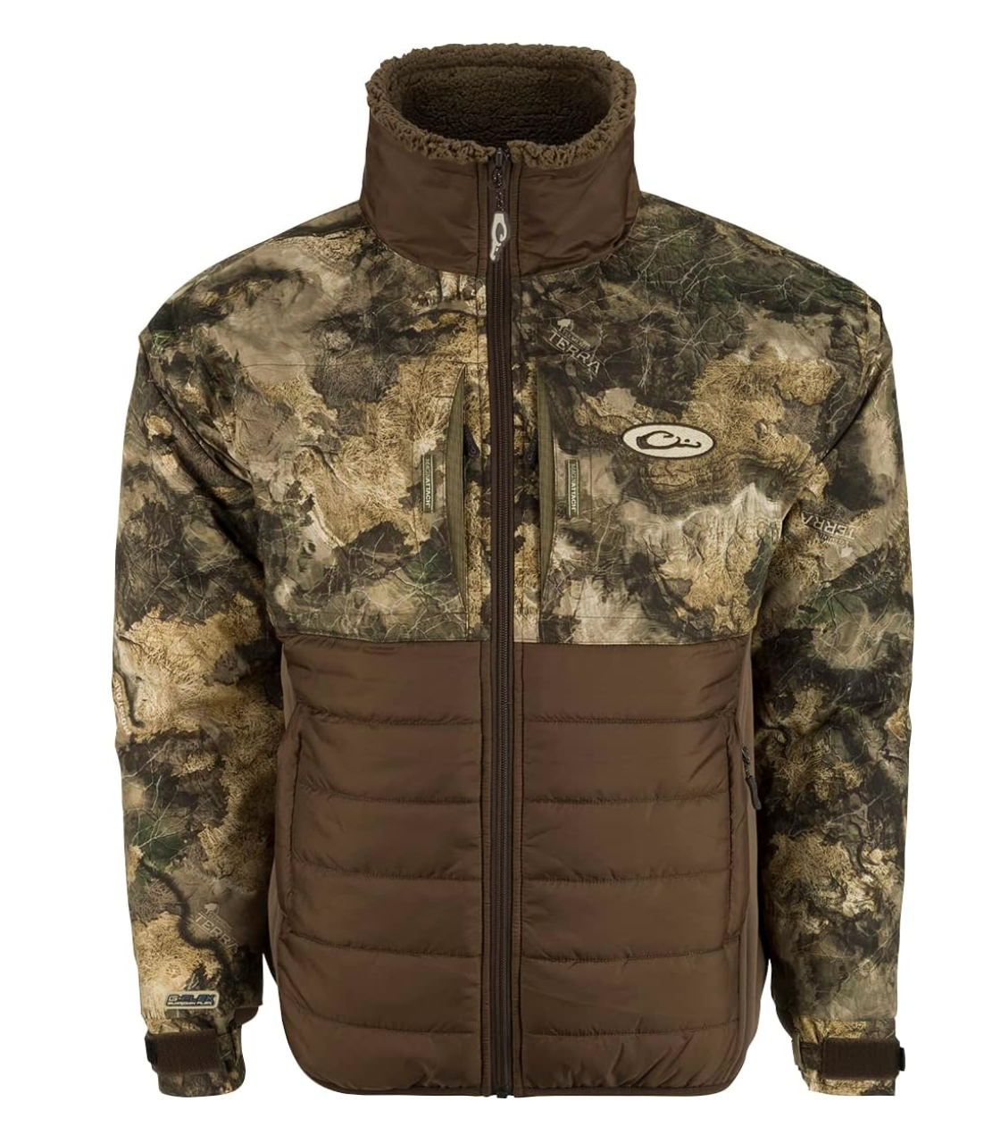 Drake Waterfowl Insulated Jacket Late Season FULL Zip Double Down ...