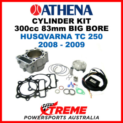 Athena Husqvarna TC 250 2008-2009 Cylinder Kit 300cc ø 83 Big Bore ...