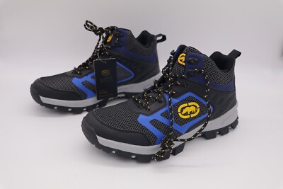 UNLTD KODA-03M MEN'S SIZE 9 HIKING SHOES LACE UP MESH BLACK BLUE NWOB ...