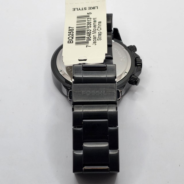 Fossil BQ2587 Men's Black Watch for sale online | eBay