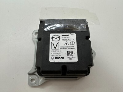 Mazda CX5 MK2 2019 airbag sensor control module ecu K12357K30B - NO ...