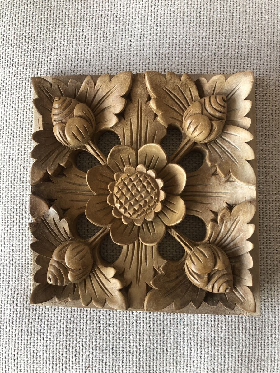 Wood Carved Flowers Dallas Swag Wood Carving Wood Carvings Floral
