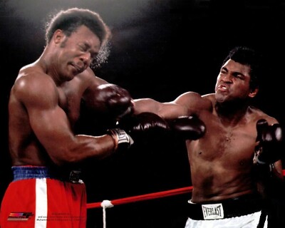 Muhammed Ali And George Foreman Great Punch 8x10 PHOTO PRINT | eBay