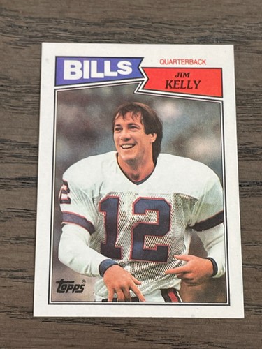 1987 Topps Jim Kelly Rookie #362 Buffalo Bills | eBay