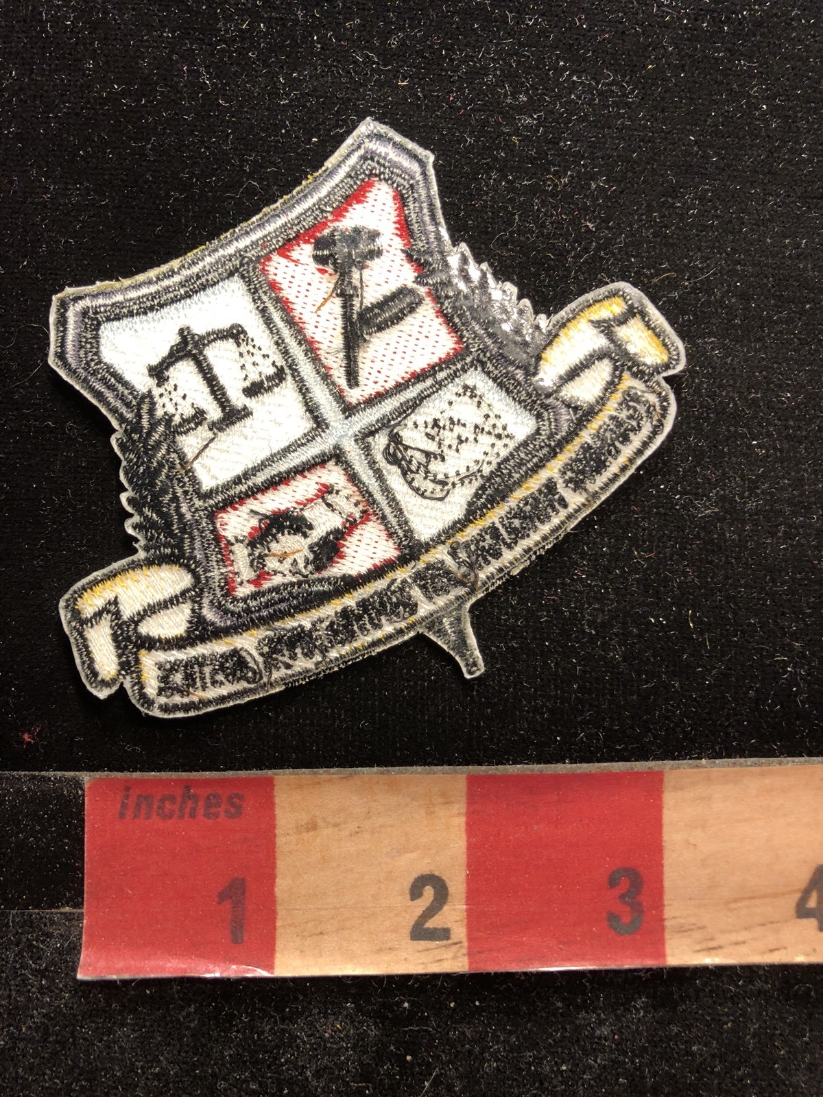 Learning Through LAW Striving For JUSTICE Patch 84E3 | eBay