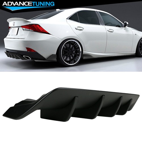 Fits 17-20 Lexus IS300 IS350 F Sport Type A Rear Bumper Lip Diffuser ...