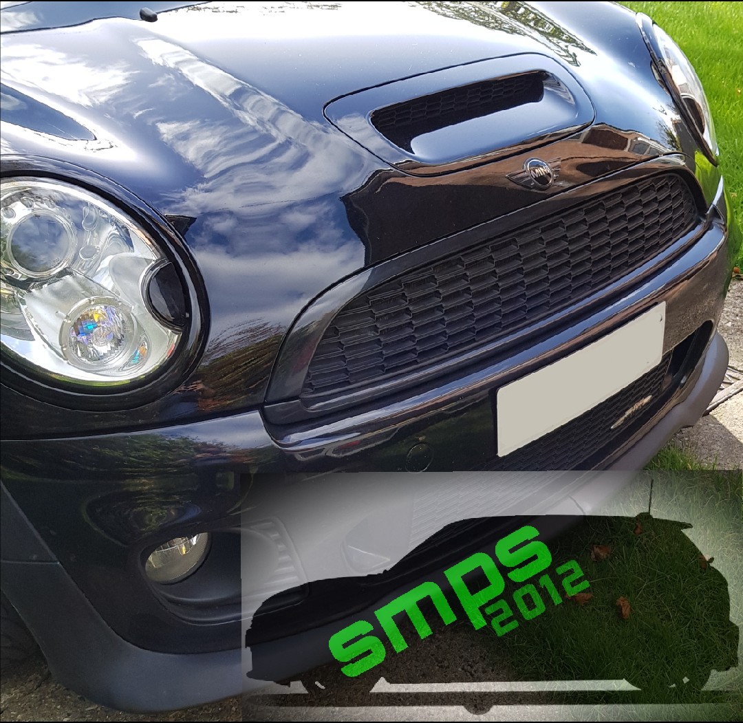 Mini R56 Grille Covers Black out, De-Chrome, Piano Black Gloss | eBay UK