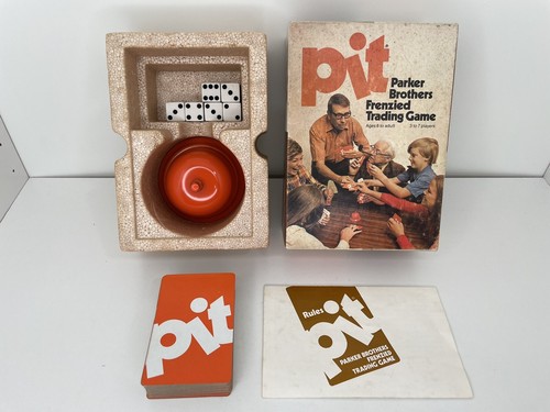 Jeu de cartes à collectionner PIT Parker Brothers 1973 Bell Frenzied ...