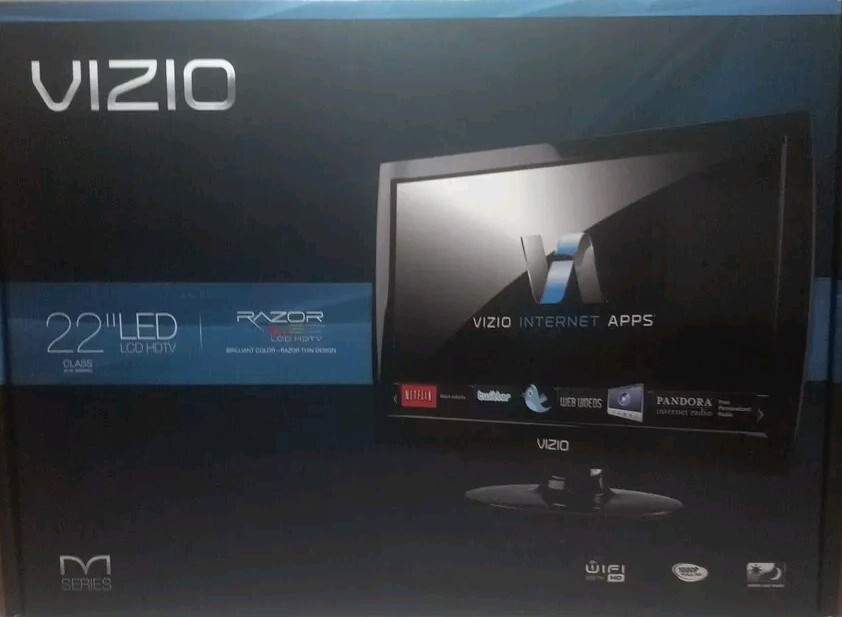 Vizio Razor E220VA 22" 1080p HD LED LCD Television for sale online | eBay